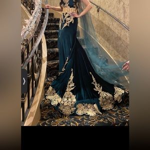 Dresses | Very Beautiful Elegant Custommade Bride Henna Thobe Dress ...